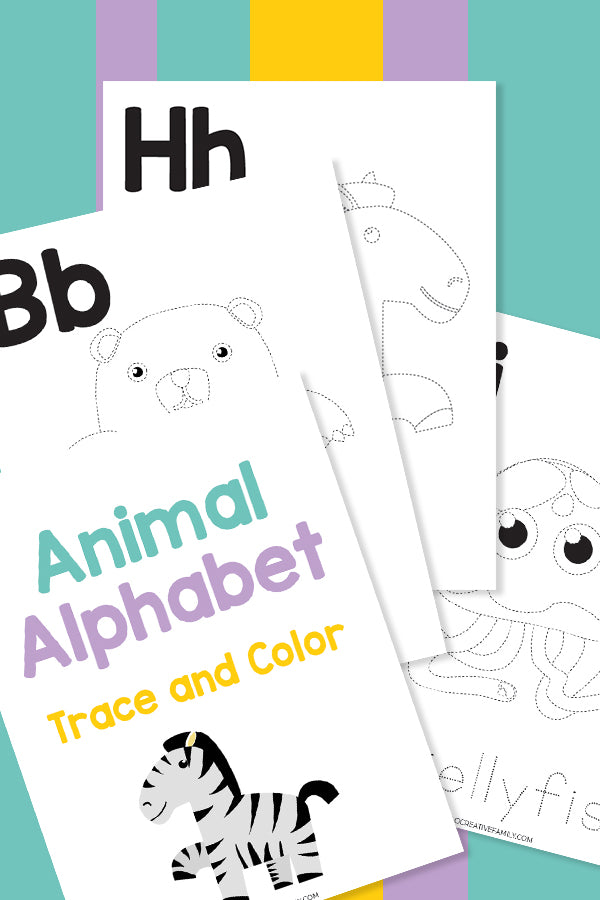 Animal Alphabet Printables – Hello Creative Family